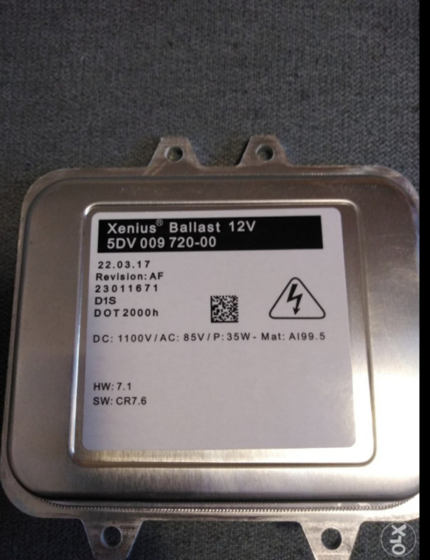 Balast Opel Insignia Astra 5DV009720 - Balasti za automobile - OLX.ba