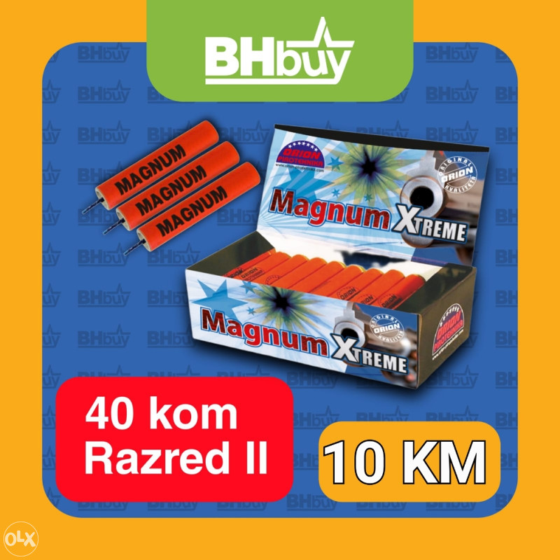 Petarde Magnum Xtreme 40kom - Pirotehnika - OLX.ba