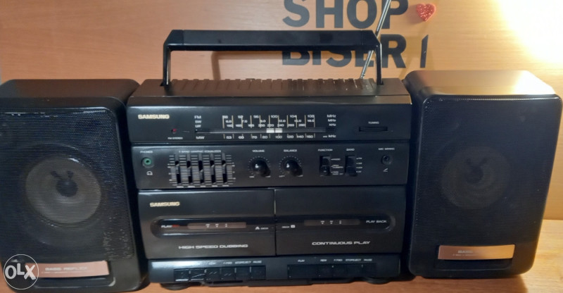 SAMSUNG RADIO KASETOFON DUPLI DEK - Radio i walkman uređaji - OLX.ba