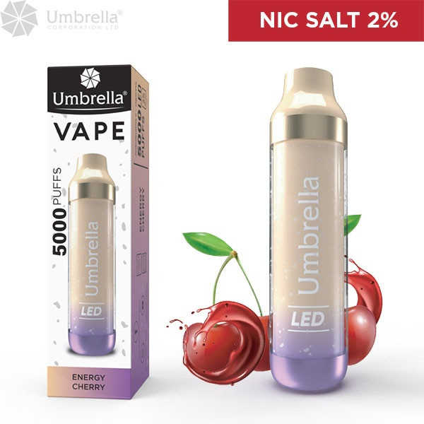 Umbrella Električna cigareta Jednokratna 5000 Puffs LED Vape ...
