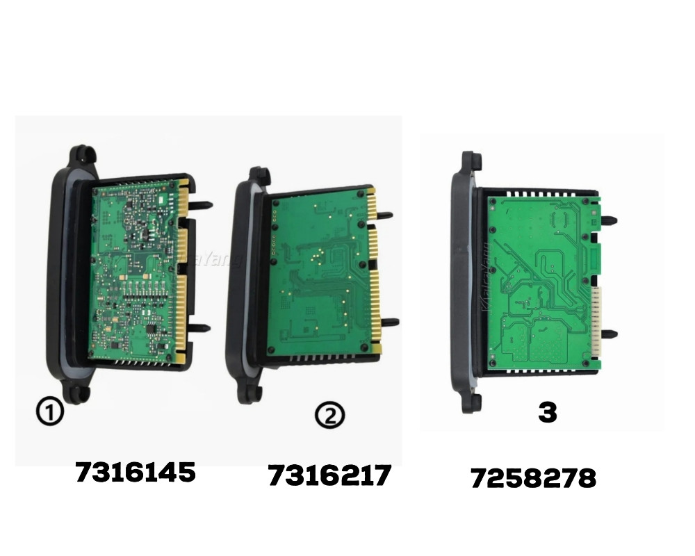BMW F10 TMS Modul Far Balast Trafo LED 7316217 7316145 7258278 ...