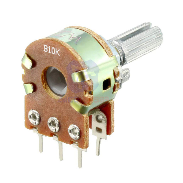 Potenciometar 6 pinova pin 1k 5k 10k 50k 100k 500k - Otpornici, diode i ...