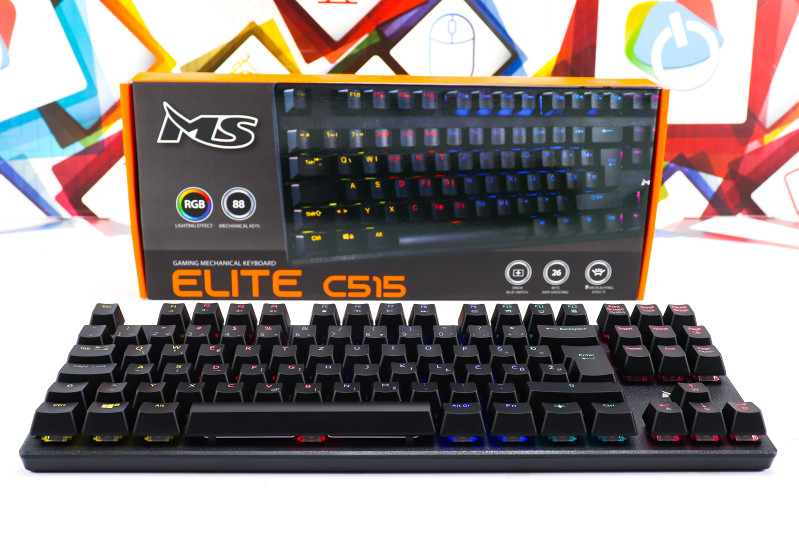 Gaming tipkovnica MS Elite C515 mehanička LED RGB DOPER - Tastature - OLX.ba