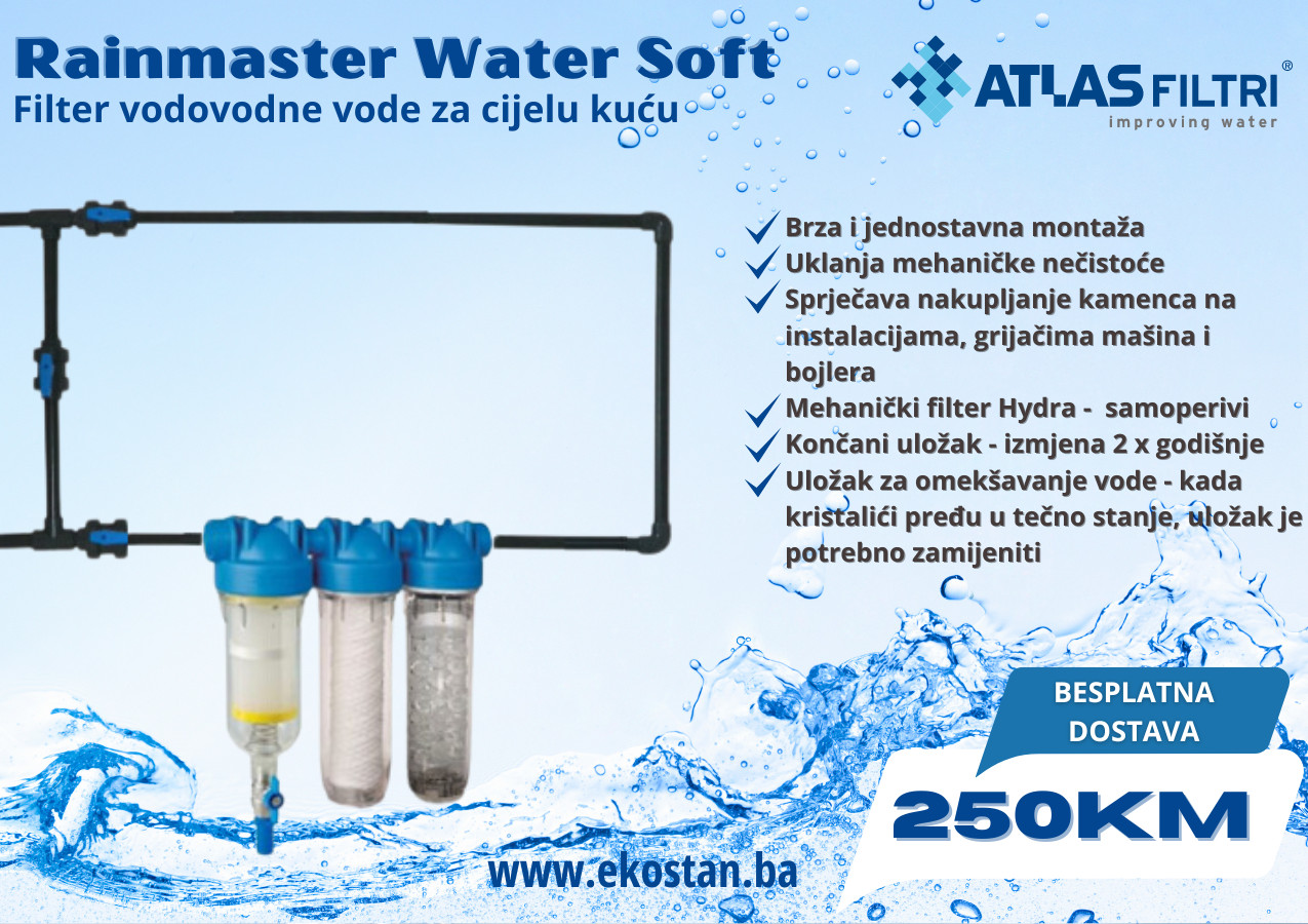 Rainmaster Water Soft - filter vode za cijelu kuću - Filteri za vodu ...