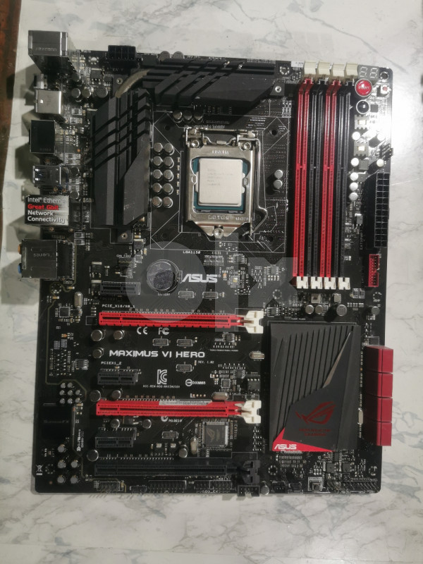 Asus rog strix Maximus, 1150 socket, I7 4770k - Matične ploče - OLX.ba