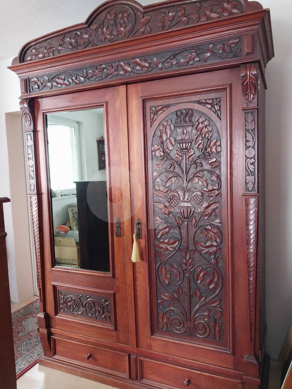 Vintage ormar WESTERWALD - ručna izrada 1900ta - Antik namještaj - OLX.ba