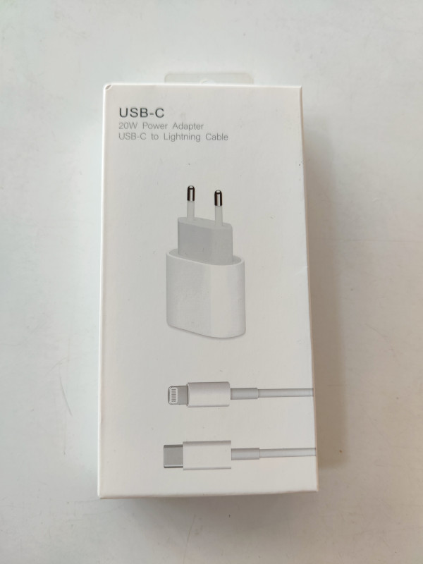Power Adapter 20W USB-C Punjac sa kablom za iPhone - Punjači za ...