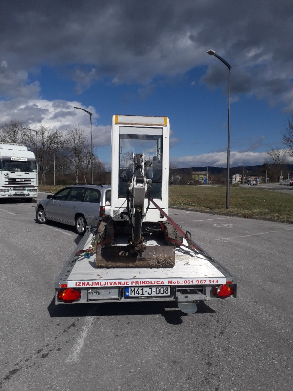 Mini bager mali bager iskop kopanje usluge prevoz - Rušenja, iskopni i ...
