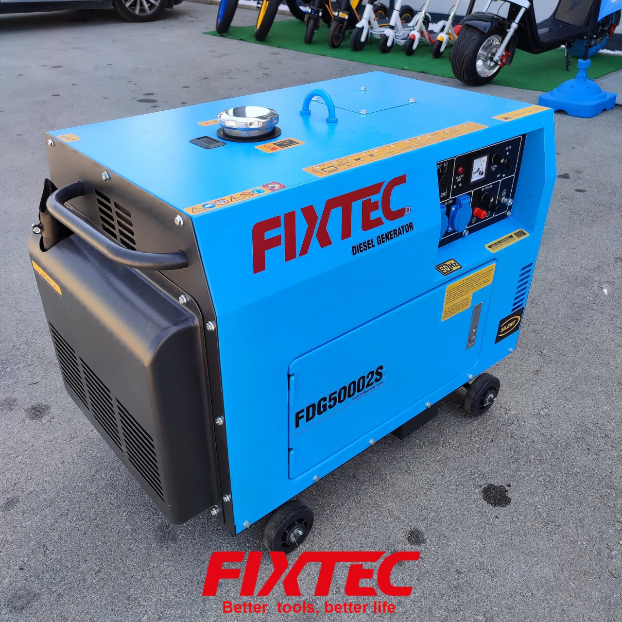 Fixtec Agregat na dizel 5000W FDG50002S - Elektromotori i agregati - OLX.ba