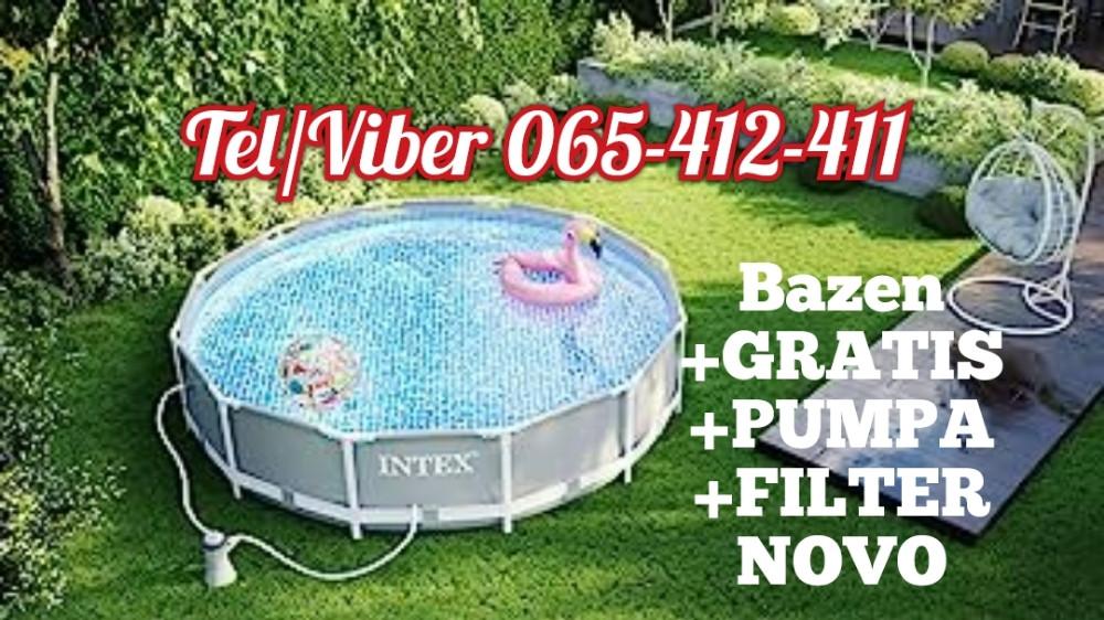 INTEX BAZEN 366x76 + PUMPA BAZENI 065-412-411 - Bazeni - OLX.ba