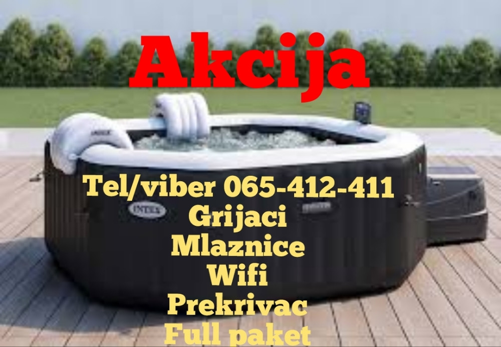 INTEX SPA JACUZZI SPA 28458 Deluxe Dzakuzi djakuzi - Bazeni - OLX.ba