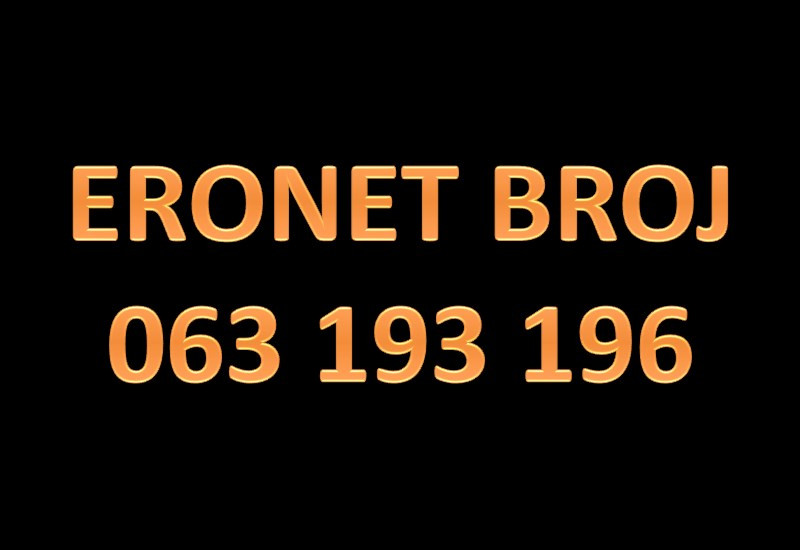 Eronet Hej Sim Kartica Broj 063 193 196 - SIM kartice - OLX.ba
