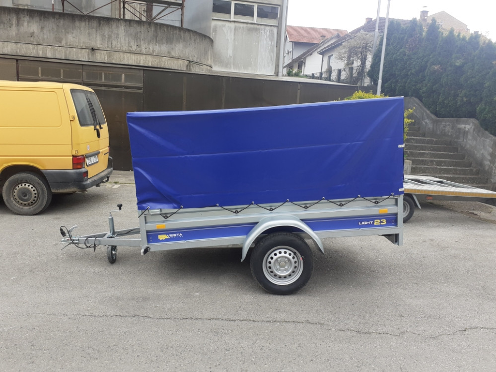 Auto prikolica kiperka 232x131, 2025., REG. - Prikolice - OLX.ba