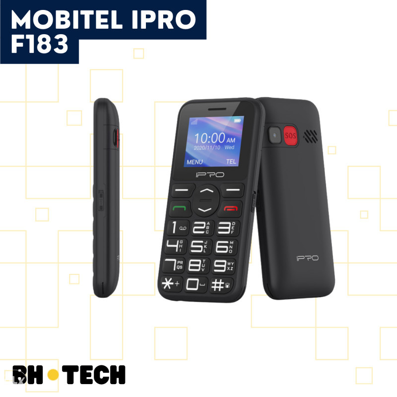 SOS Mobitel/telefon sa velikim tipkama mobilni F183 za starije ...