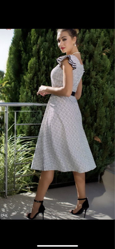 Lanena Haljina Vogeli - Haljine za žene - OLX.ba