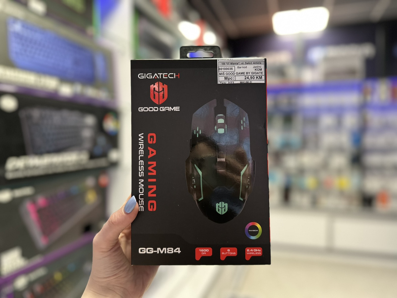 Gigatech Wireless Mouse GG-M84, bežični miš - Miševi - OLX.ba