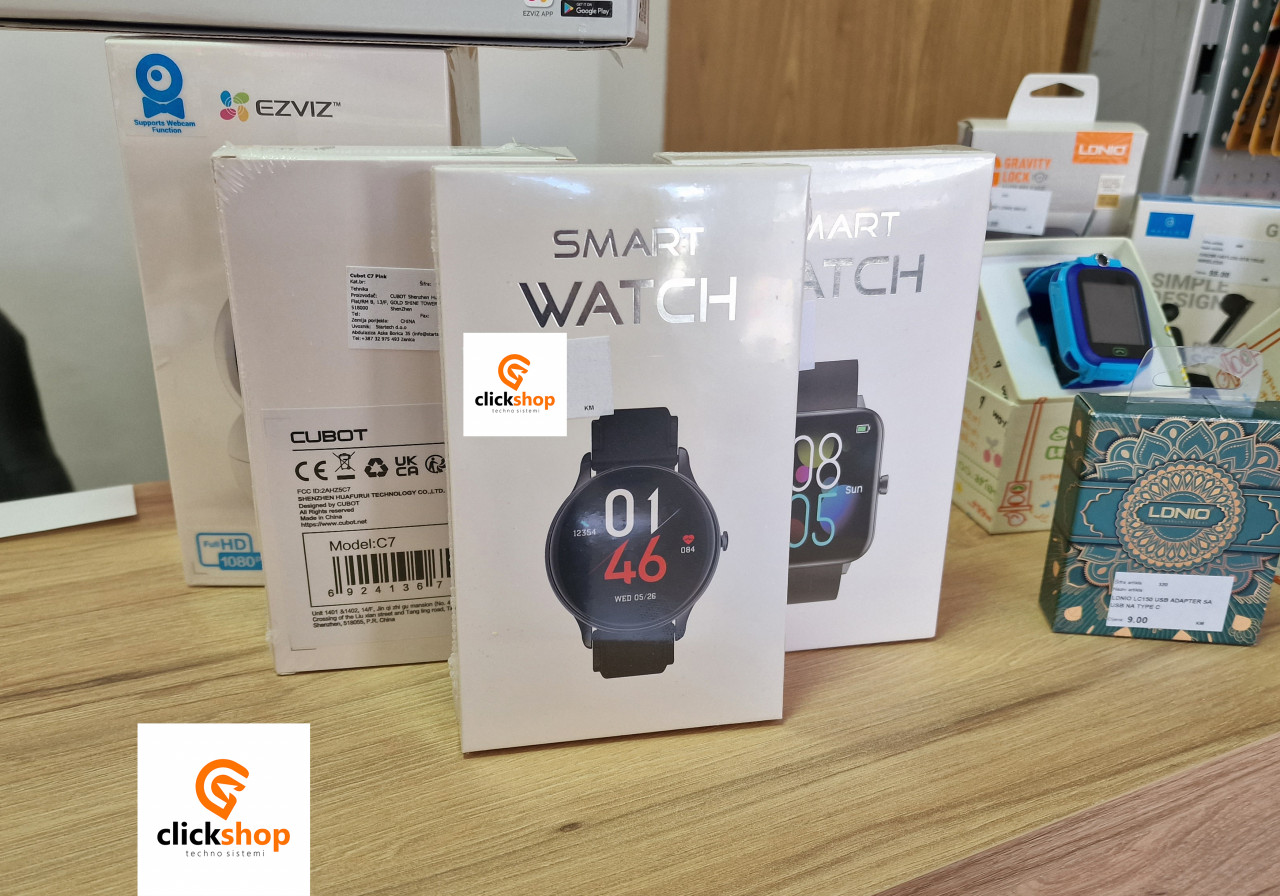 CUBOT C9 SMART WATCH BLACK CRNI - Smartwatch (pametni satovi) - OLX.ba