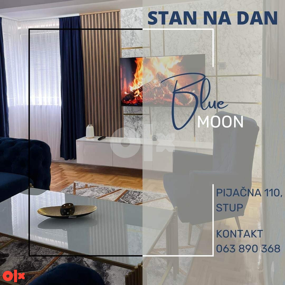 Stan na dan BLUE MOON -Sarajevo Stup. 063-890-368 - Stan na dan - OLX.ba