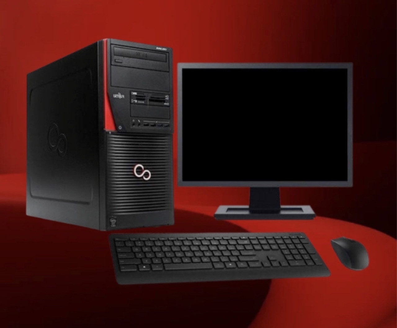 Fujitsu W530 i7 16GB Windows 11 Pro Gaming pc full setup - Desktop ...