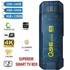 Q96 SMART TV BOX STICK USB ANDROID TV 11.1 2.4/5G WIFI - TV boxovi - OLX.ba