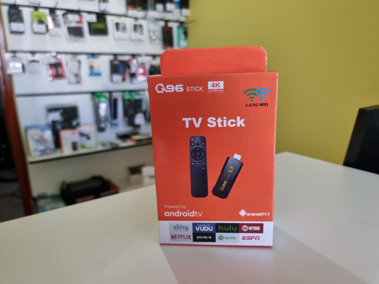 Android smart TV BOX USB Stick Q96 , 4K FHD - TV boxovi - OLX.ba