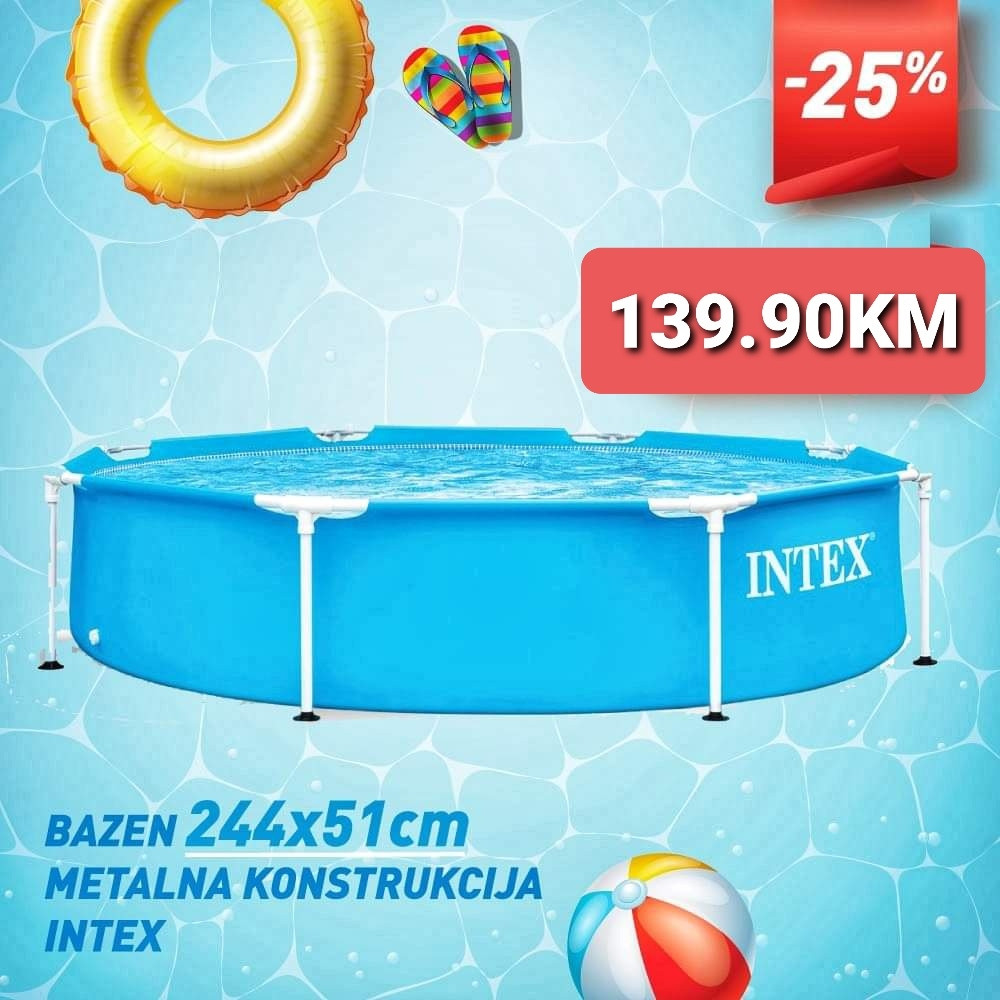 Bazen intex metalna konstrukcija - Bazeni - OLX.ba