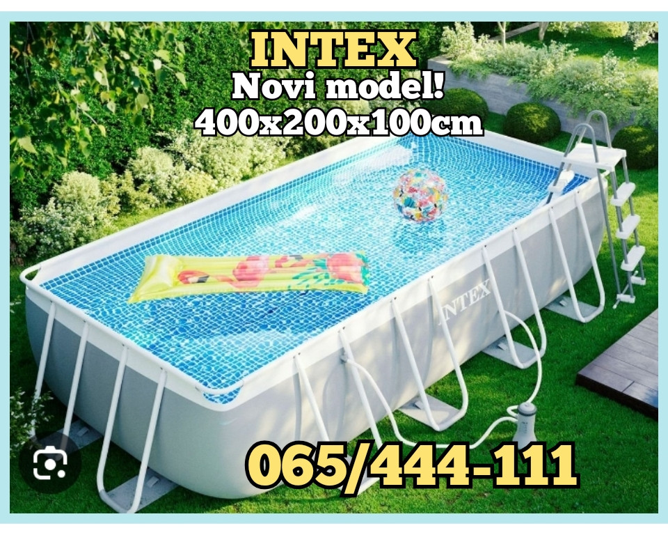 Bazen INTEX 400x200x100 065/444-111 AKCIJA! Bazeni - Bazeni - OLX.ba