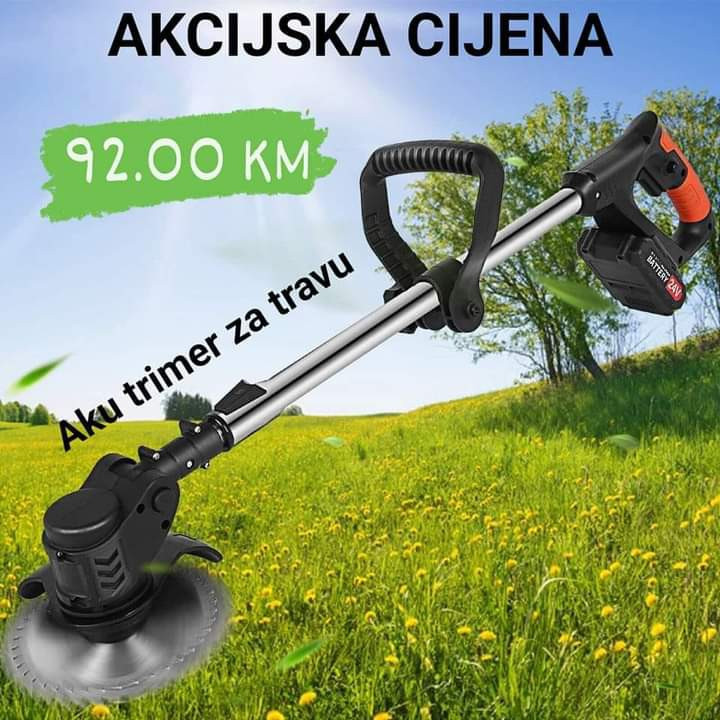 Aku trimer za travu cijena 92 KM - Kosilice i Trimeri - OLX.ba