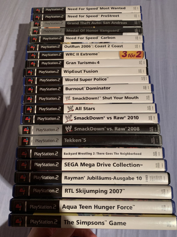 Igre za PS2, PlayStation 2 - Igre - OLX.ba