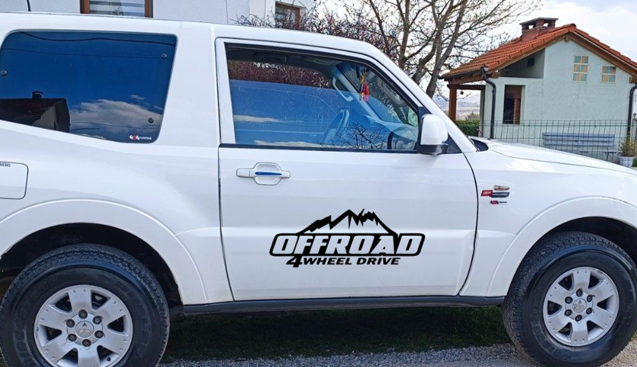 Stikeri i auto naljepnice za dzip OFF ROAD 4x4 - Naljepnice/Stikeri za ...