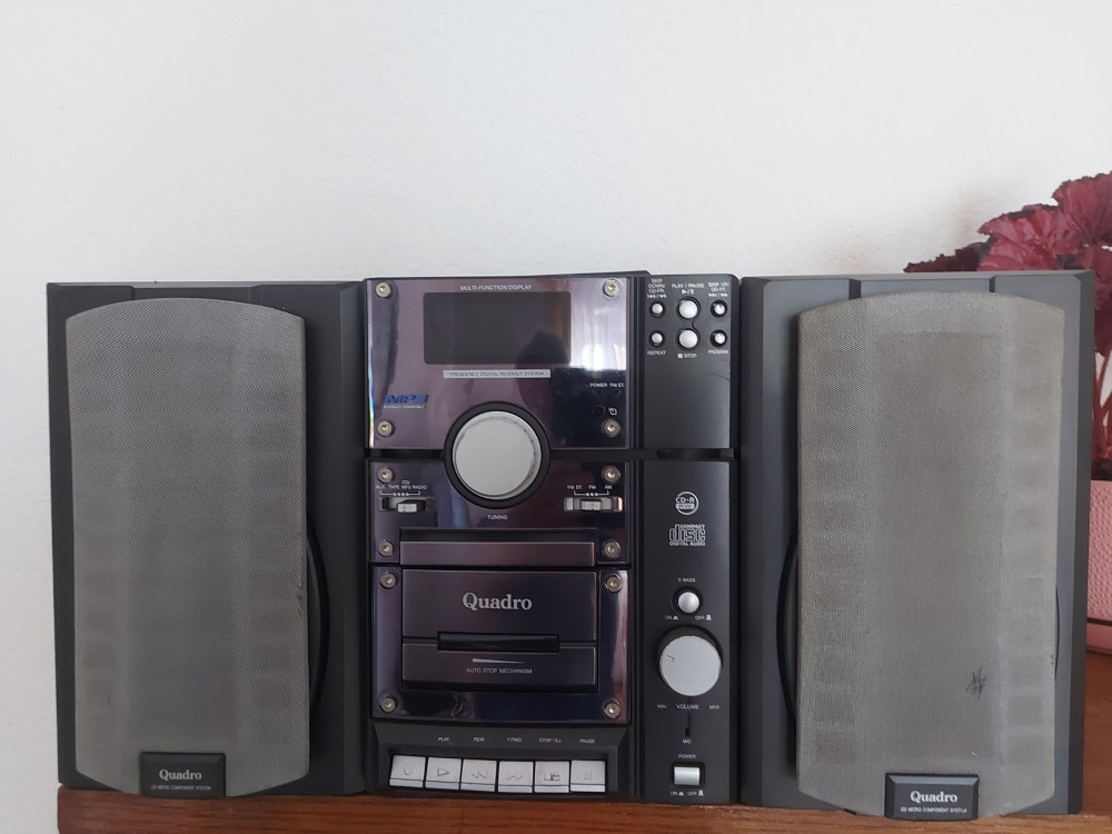 Muzicka linija Quadro sa radio prijemnikom i aux-om - Muzičke linije - OLX.ba