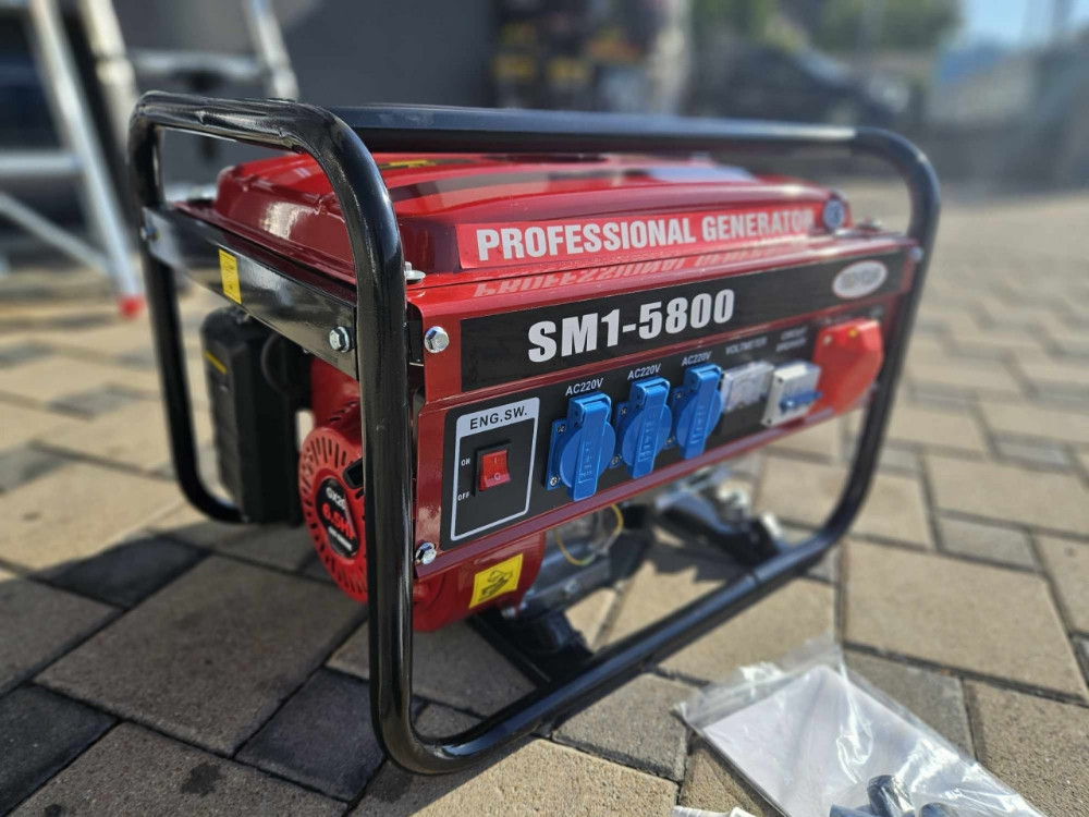 AGREGAT ZA STRUJU TEDDY GERMANY 6.5 KW KLJUČ - Elektromotori i agregati ...