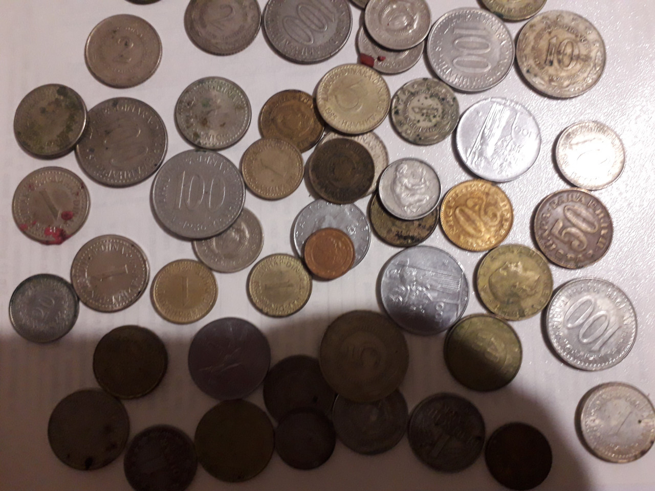 NOVAC Kovanice razne - oko 100 komada - Kovanice - OLX.ba