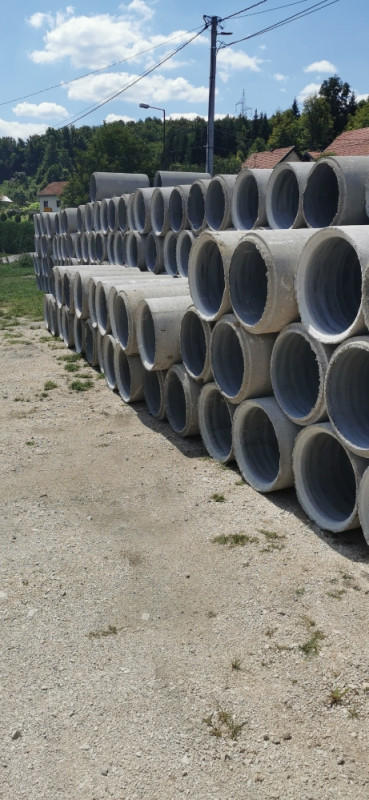 Betonske cijevi rigole - Betonska galanterija - OLX.ba
