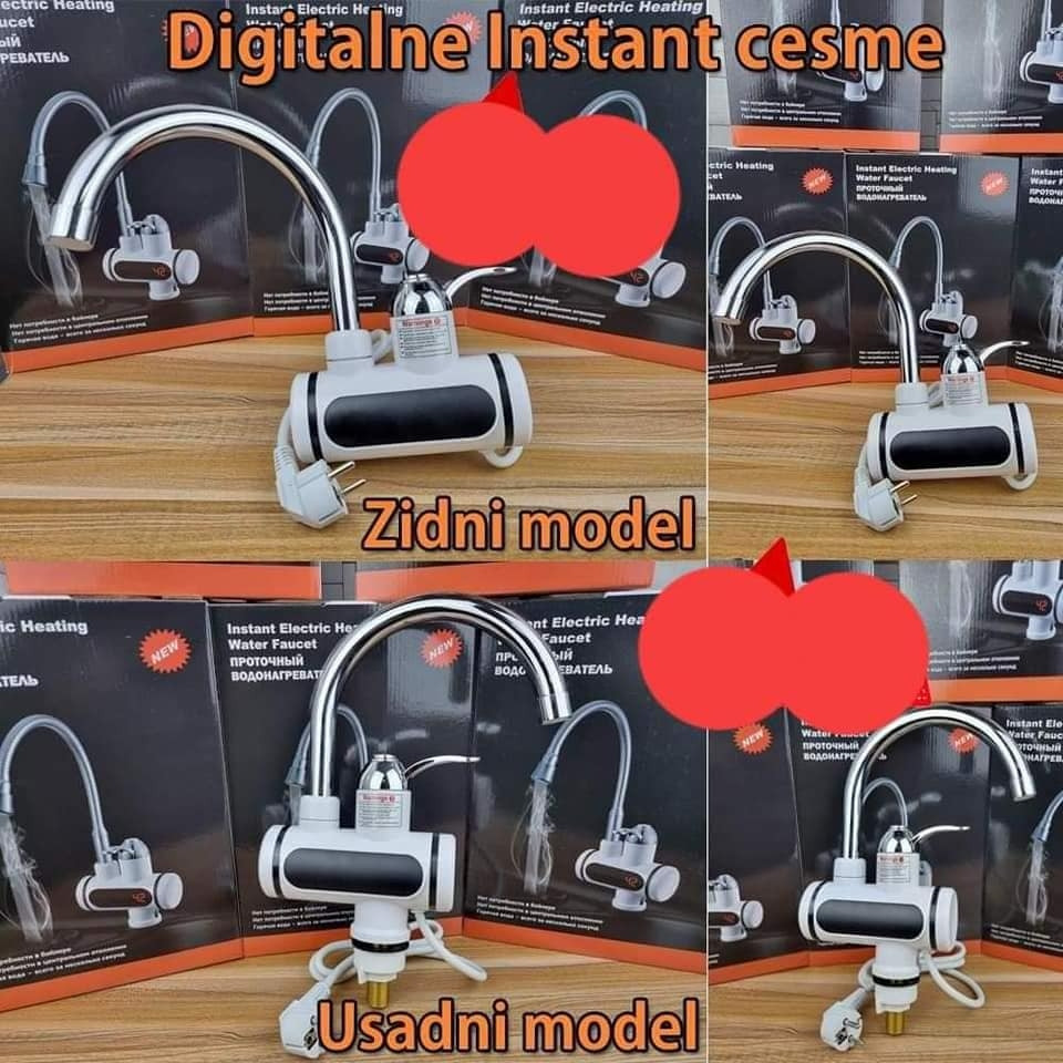 Delimano digitalna usadna zidna cesma sudoper sa grijac - Česme - OLX.ba