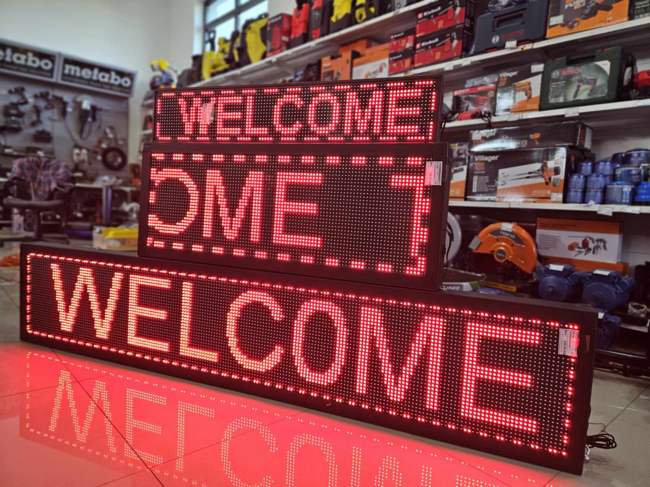 LED REKLAMA 40X200 CM - Ugostiteljska rasvjeta i oprema - OLX.ba