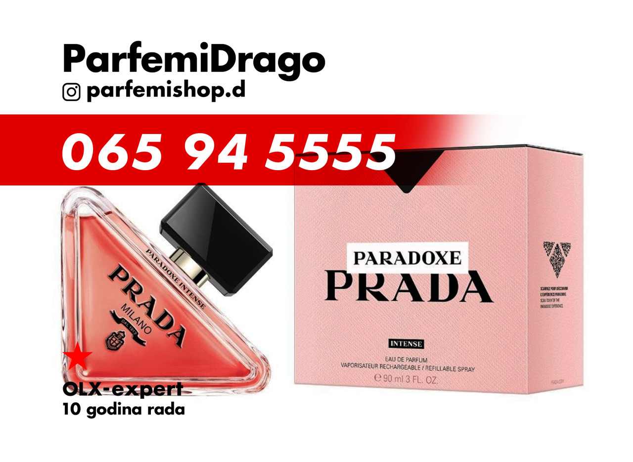 Prada Paradoxe Intense 90ml edp 90 ml - Ženski parfemi - OLX.ba
