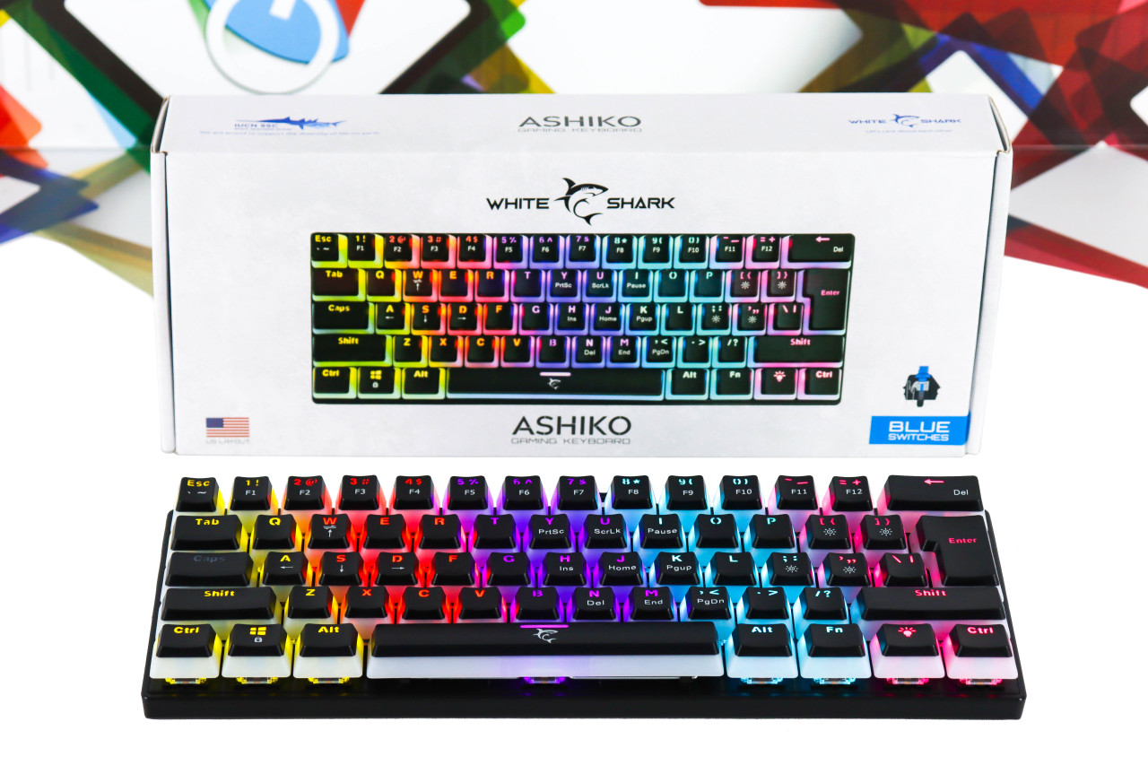 Gaming tipkovnica White Shark Ashiko mehanička Blue - Tastature - OLX.ba