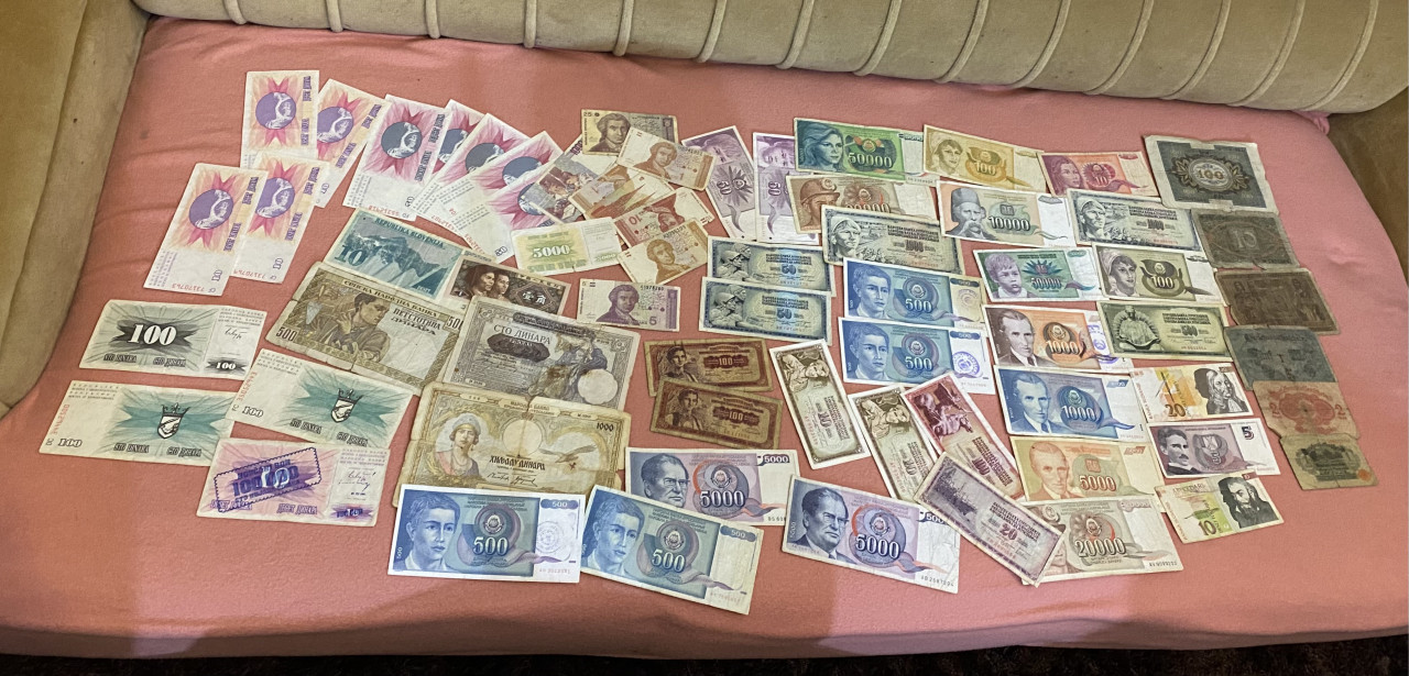 Stare novcanice (lot 66 novcanica) - Novčanice - OLX.ba