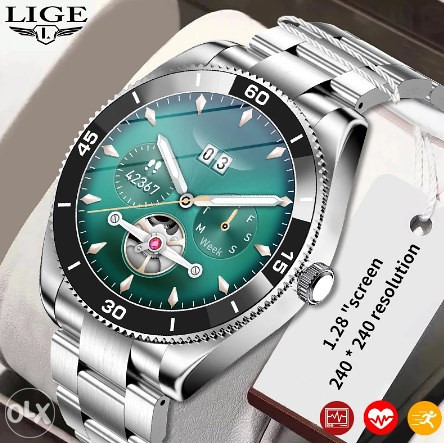 Pametni sat Lige IP68 Rolex Submariner Silver - Smartwatch (pametni ...