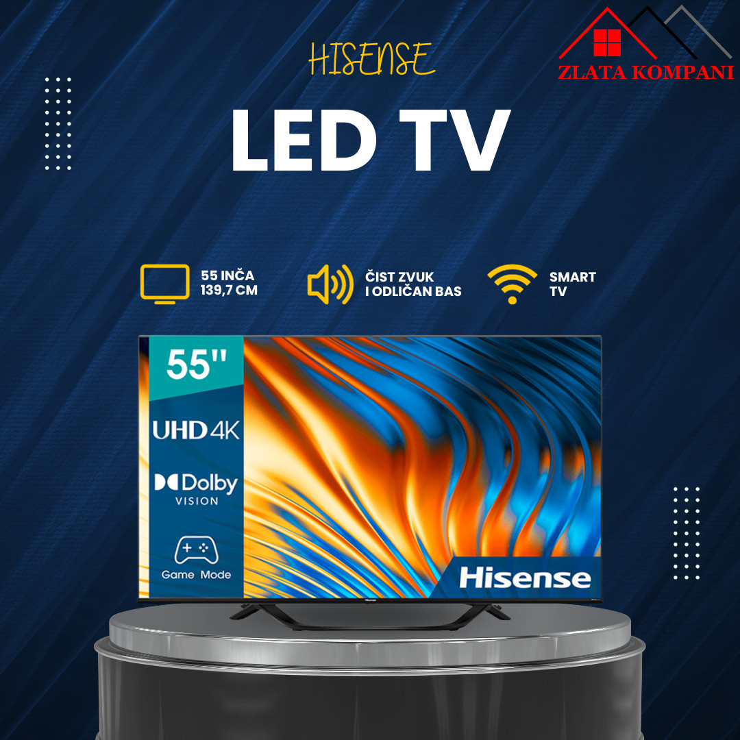 Hisense LED TV 55 Inch (139,7 cm) - LED LCD - OLX.ba