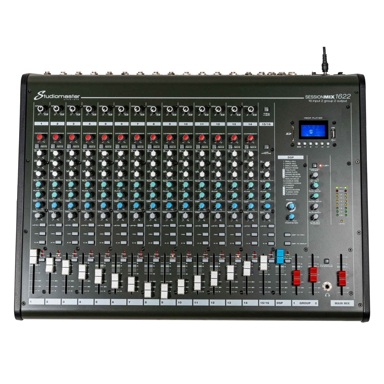 Studiomaster Sessionmix 1622 mikseta USB/SD/Bluetooth - Miksete - OLX.ba