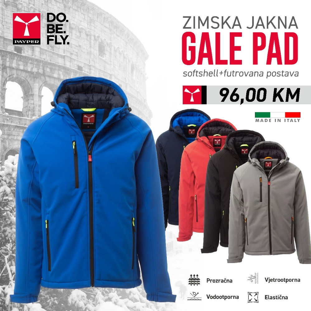 Softshell jakna futrovana Gale Pad Payper Italy VIŠE BOJA - Jakne ...