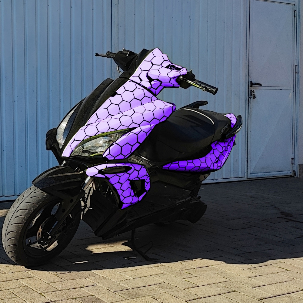 JOYRACE SONIC MATADOR folija folije ljubicasta ljubicaste - Naljepnice ...