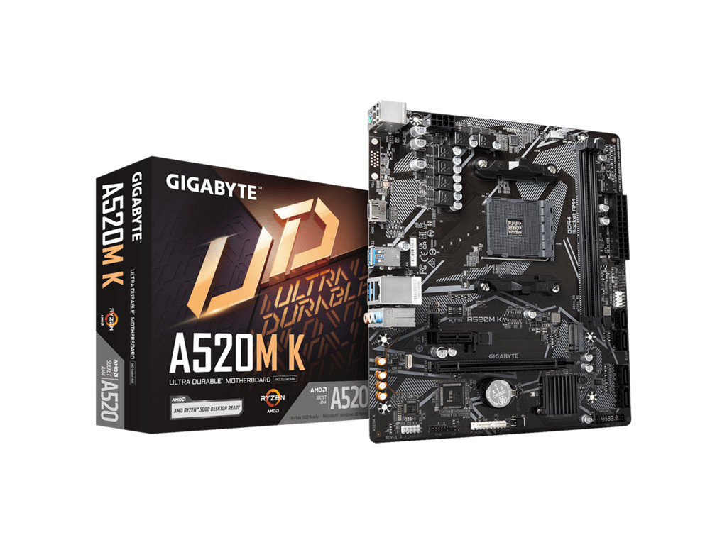 Gigabyte MB [A520M K V2 G10]AM4; 2xDDR4;M.2; 4xSATA; 6x - Matične ploče - OLX.ba