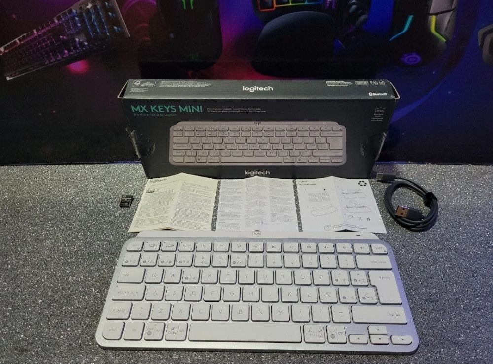 Logitech MX Keys Mini White + Logi Bolt Receiver - Tastature - OLX.ba
