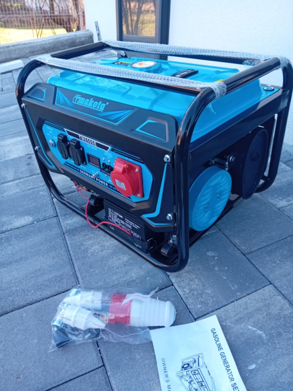 AGREGAT ZA STRUJU SA BAKARNIM NAMOTAJIMA MAKOTA GERMANY 6500 ...