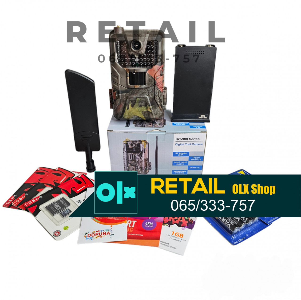 *NA RATE* PODEŠENA Lovačka kam PUNJIVA BATERIJA SUNTEK HC900M - Ostala oprema za lov - OLX.ba