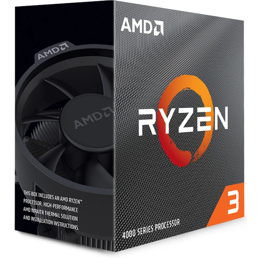 Amd Ryzen 3 4100 3.80ghz Am4 Box 100-100000510box Wrait - Procesori ...