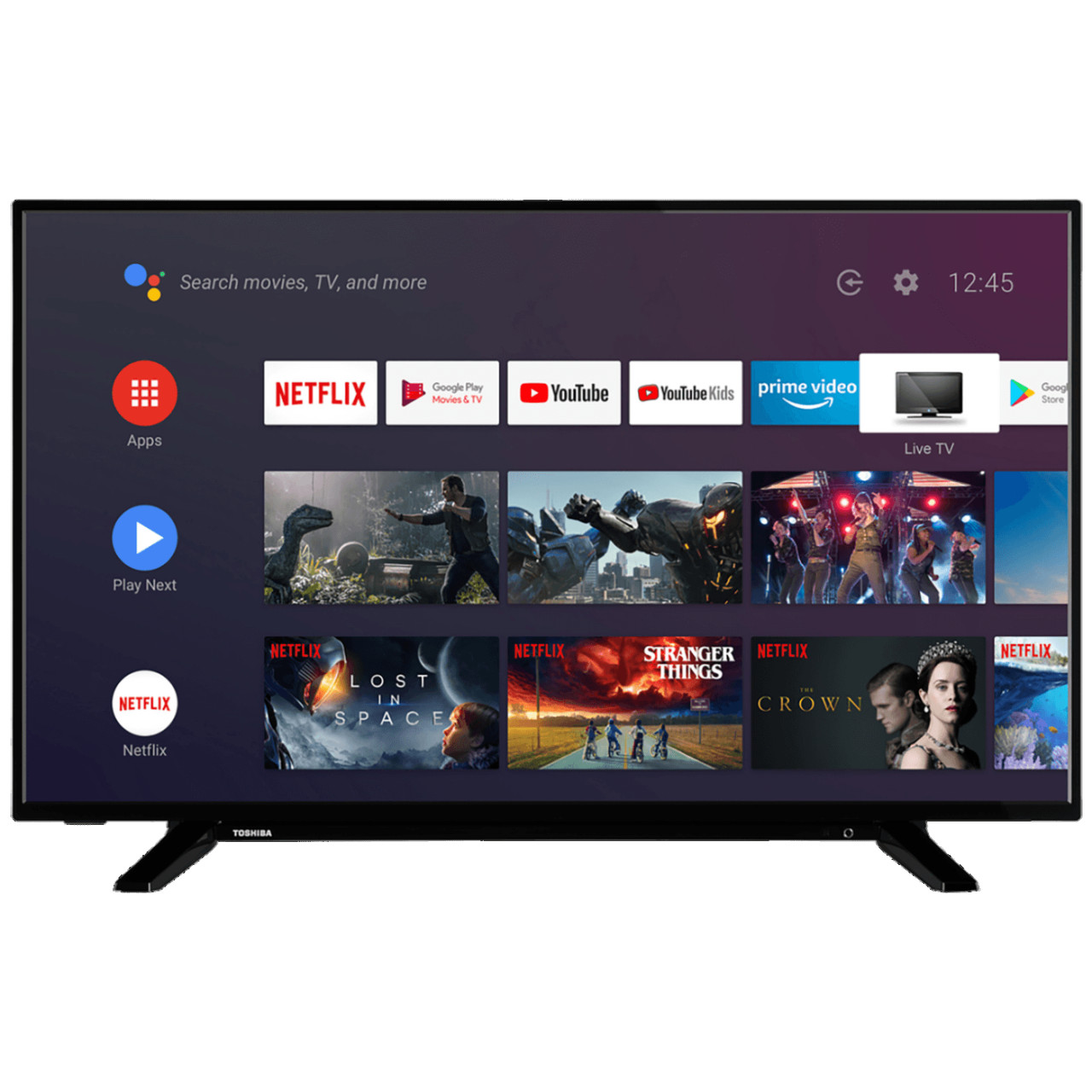 Toshiba Smart LED TV 42"@ Android Full HD DVB-T2 C S2 televizor ...